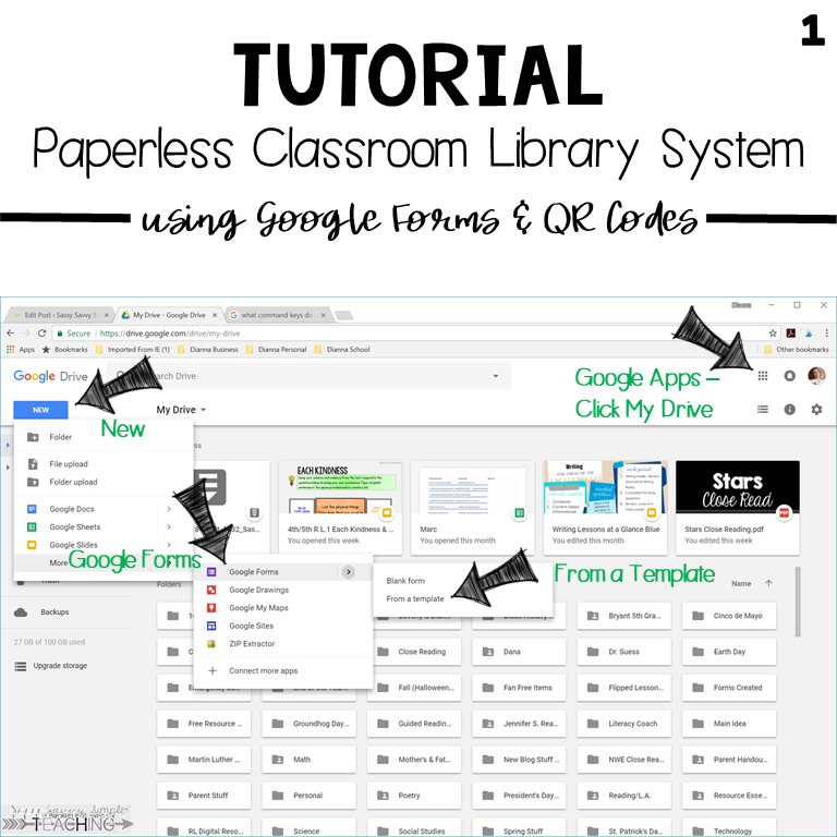 10 Steps to a Paperless Classroom Library System - Dianna Radcliff